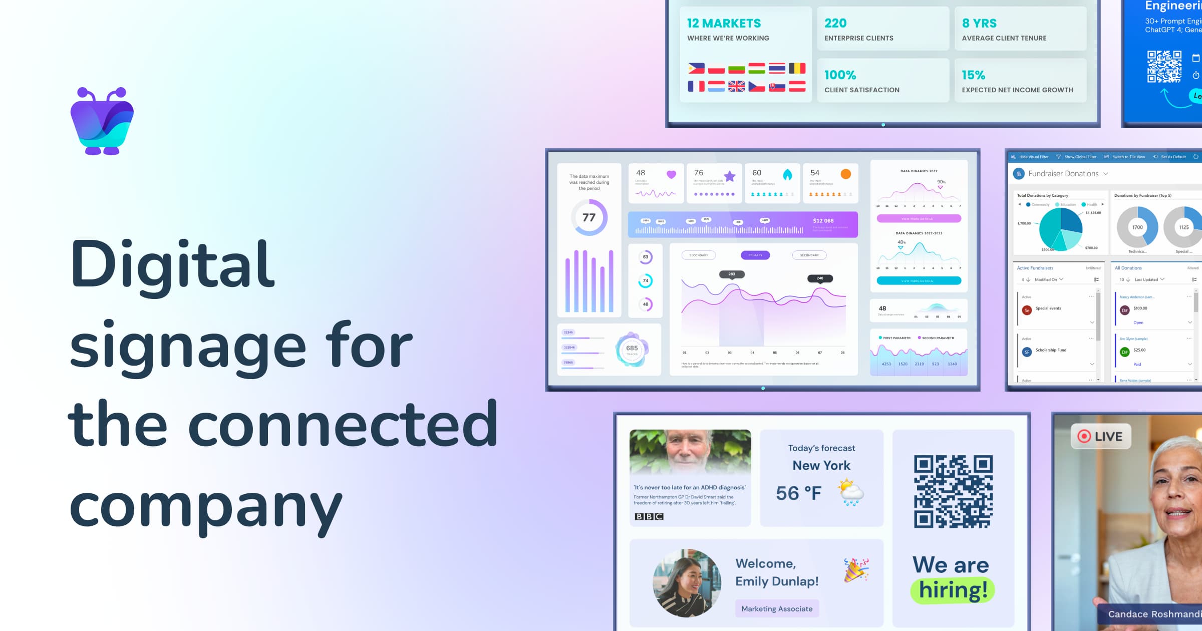 Easiest Cloud Based Digital Signage Software - Fugo