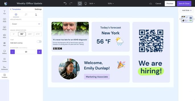 Easiest Cloud Based Digital Signage Software - Fugo
